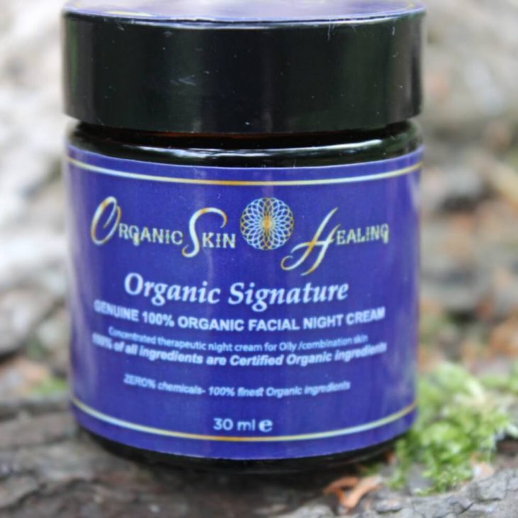 ORGANIC SIGNATURE facial night cream - Organic Skin Healing
